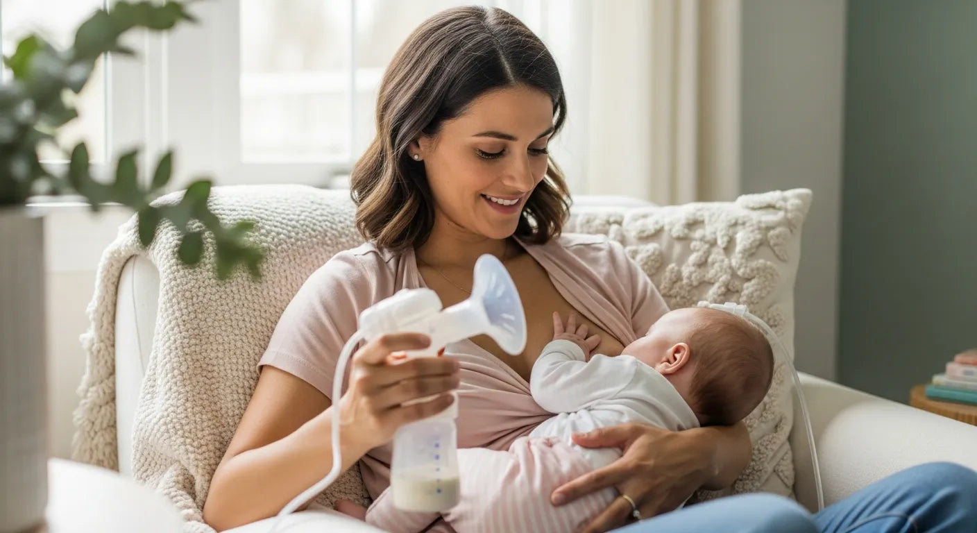 How to Start Pumping Breast Milk While Breastfeeding: A Step-by-Step ...