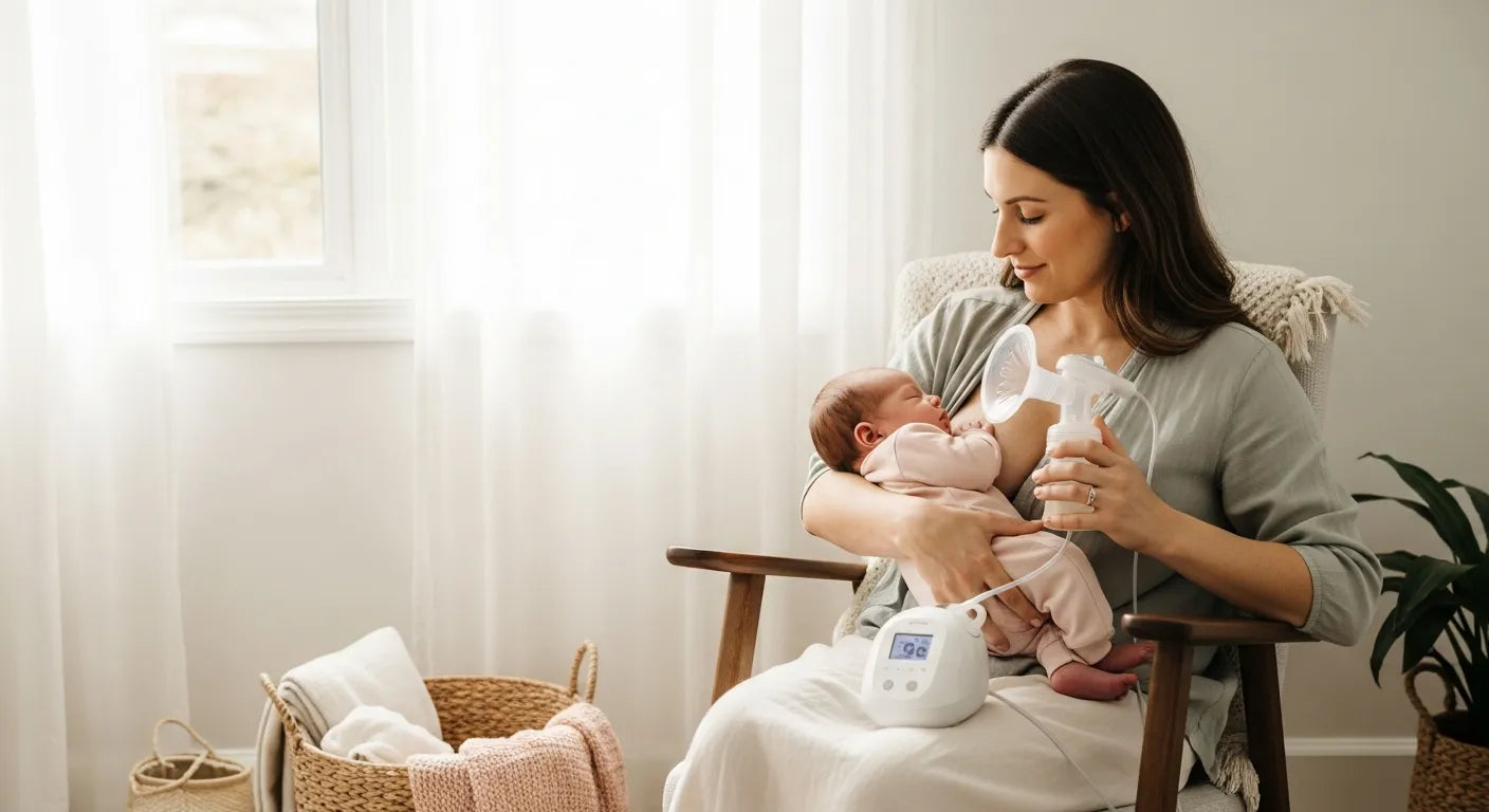 Combining Breastfeeding and Pumping: Your Newborn Journey Guide | Milky ...