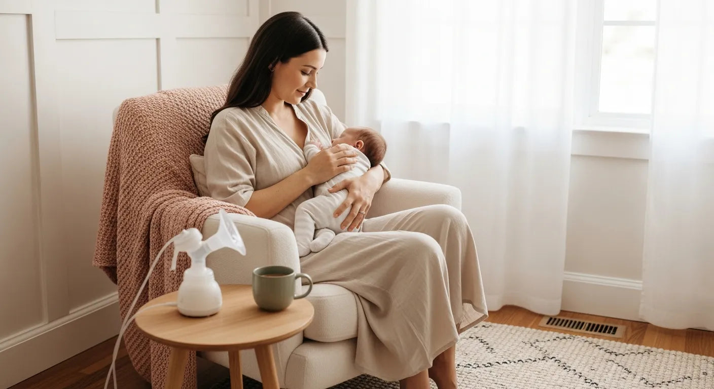When to Pump Between Breastfeeding for Optimal Supply | Milky Mama